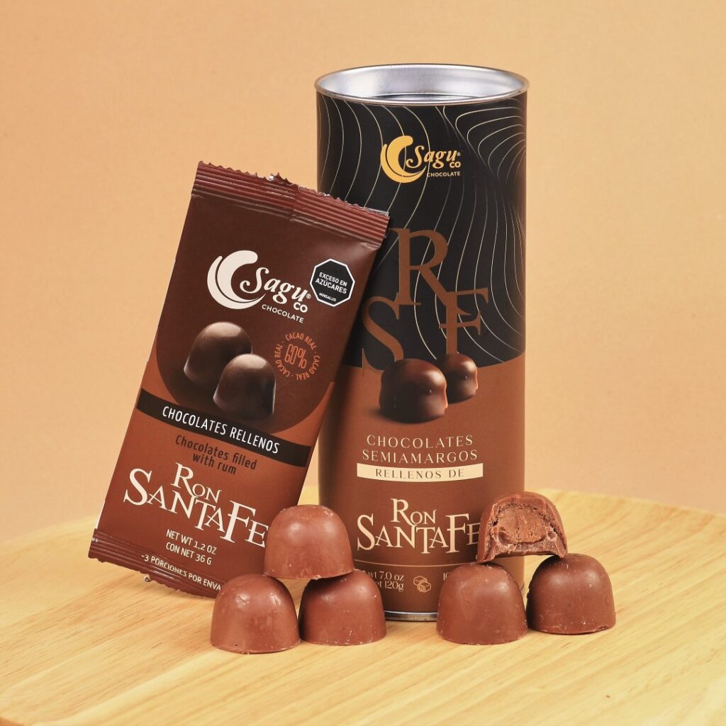 Bombones de Ron Santa Fé 120g - Sagu